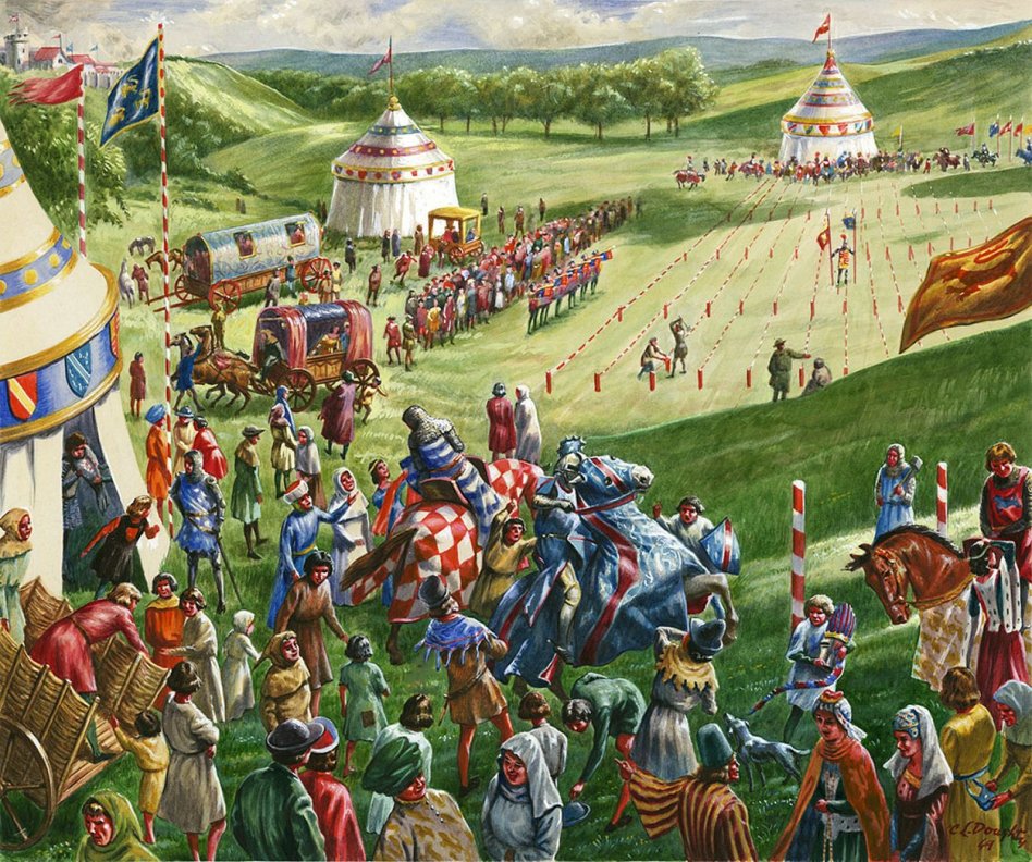 Medieval Fun and Commerce: Trade Fairs and the Commercial Revolution ...